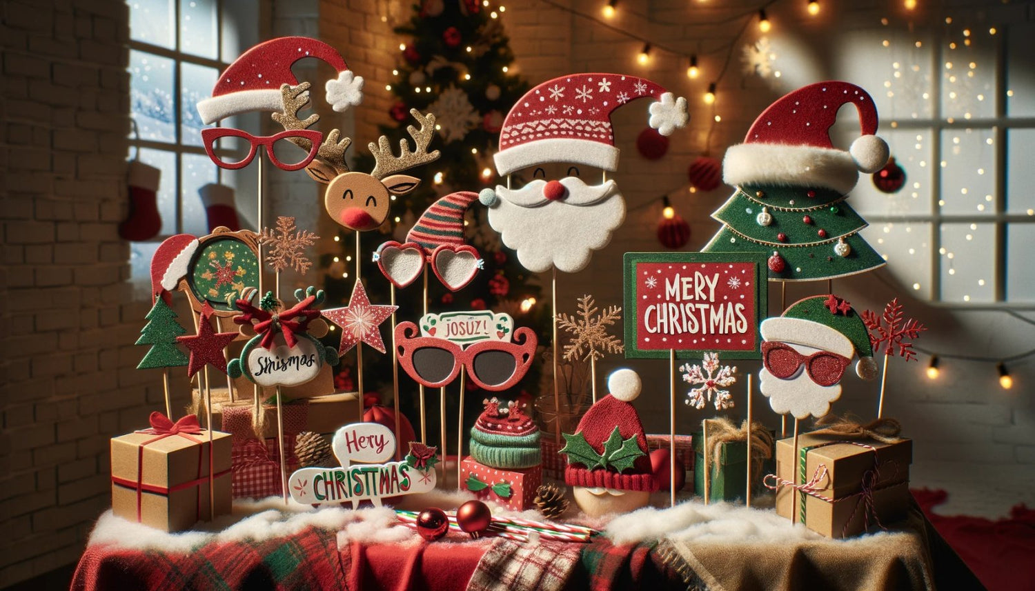 10 Enchanting DIY Christmas Props to Transform Your Holiday Photo Boot ...