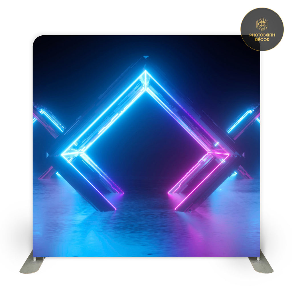 Neon Photography Backdrop